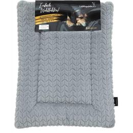 Petlando Lieblingsplatz Hundematte - grau - XS - 50x35x4 cm