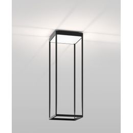 Serien Lighting REFLEX2 Ceiling 600 S LED schwarz/Strukturglas wei&szlig; DTW TRIAC