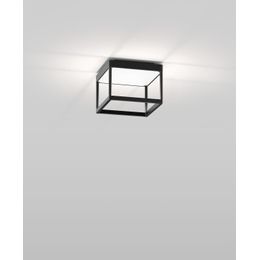 Serien Lighting REFLEX2 Ceiling 150 S LED schwarz/ Strukturglas wei&szlig; 2700K TRIAC
