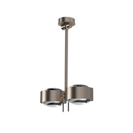 Top Light Puk Maxx Wing Twin Ceiling 60 LED Linse/Linse Nickel matt