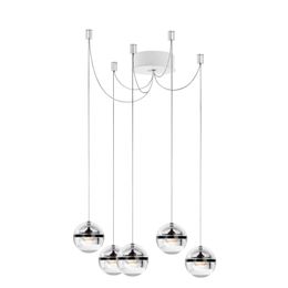 Lumina Limbus Cluster 5 Black/Baldachin Wei&szlig; 2700K DALI