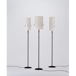 Serien Lighting Club Floor M LED Geb&uuml;rstet/Schirm Melange Grau