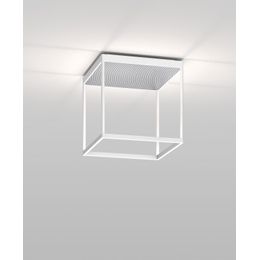 Serien Lighting REFLEX2 Ceiling 300 M LED wei&szlig;/Strukturglas silber 2700K DALI