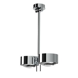 Top Light Puk Maxx Wing Twin Ceiling 60 Linse/Glas Chrom