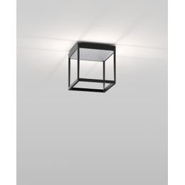 Serien Lighting REFLEX2 Ceiling 200 S LED schwarz/Strukturglas silber DTW Casambi