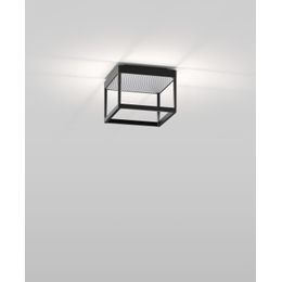 Serien Lighting REFLEX2 Ceiling 150 S LED schwarz/Strukturglas silber DTW Casambi