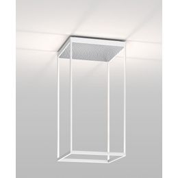 Serien Lighting REFLEX2 Ceiling 600 M LED wei&szlig;/Strukturglas silber 3000K DALI