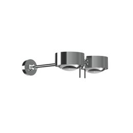 Top Light Puk Maxx Wing Twin Wall 30 LED Linse/Glas Chrom matt