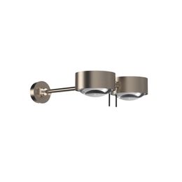Top Light Puk Maxx Wing Twin Wall 30 LED Linse/Glas Nickel matt