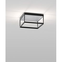 Serien Lighting REFLEX2 Ceiling 150 S LED schwarz/Strukturglas silber 2700K DALI