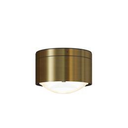 Top Light Puk! 80 One Avantgarde HV-LED Messing geb&uuml;rstet Linse klar