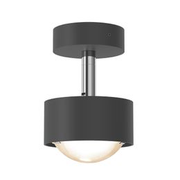 Top Light Puk! 80 Turn Up- & Down Avantgarde HV-LED Anthrazit matt/Chrom Linse klar