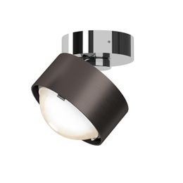 Top Light Puk! 80 Move Avantgarde HV-LED Black wood/Chrom Linse klar
