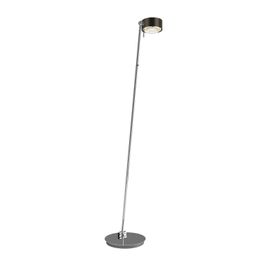 Top Light Puk! 120 Floor Avantgarde NV-LED Black wood/Chrom Linse/Linse