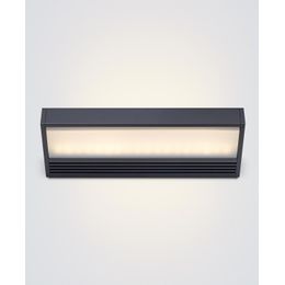 Serien Lighting SML 2 Wall LED 220 schwarz 2700K Satin&eacute;e/Raster