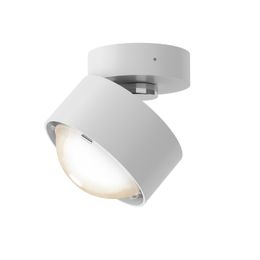 Top Light Puk! 80 Move Avantgarde HV-LED Wei&szlig; matt/Chrom Linse klar