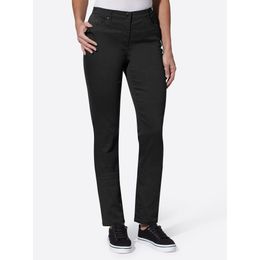5-Pocket-Jeans COSMA Gr. 23, Kurzgrößen, schwarz Damen Jeans 5-Pocket-Jeans