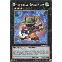 ReCollectibles Sammelkarte YuGiOh Karte Musurhythmus der Gitarren-Dschinn (V.2) deutsch