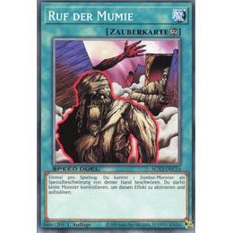 ReCollectibles Sammelkarte YuGiOh Karte Ruf der Mumie deutsch