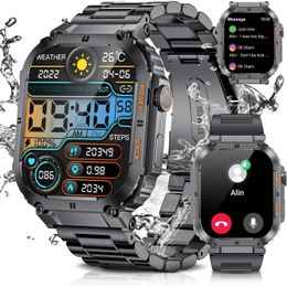 SUNKTA Smartwatch (1,96 Zoll
