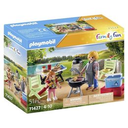 Playmobil® Konstruktions-Spielset Gemeinsames Grillen