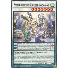 ReCollectibles Sammelkarte YuGiOh Karte Symphonischer Krieger Rock-k-ks deutsch