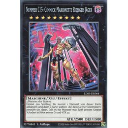 ReCollectibles Sammelkarte YuGiOh Karte Nummer C15: Gimmick-Marionette Riesiger Jäger deutsch