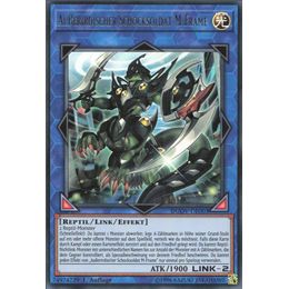 ReCollectibles Sammelkarte YuGiOh Karte Außerirdischer Schocksoldat M-Frame deutsch