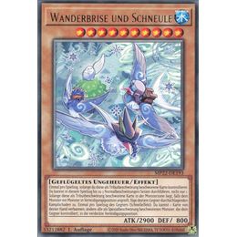 ReCollectibles Sammelkarte YuGiOh Karte Wanderbrise und Schneule deutsch