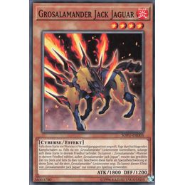 ReCollectibles Sammelkarte YuGiOh Karte Grosalamander Jack Jaguar deutsch