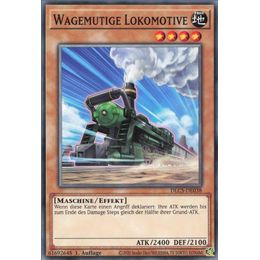 ReCollectibles Sammelkarte YuGiOh Karte Wagemutige Lokomotive deutsch