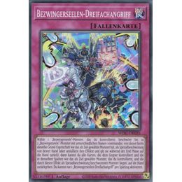 ReCollectibles Sammelkarte YuGiOh Karte Bezwingerseelen-Dreifachangriff deutsch