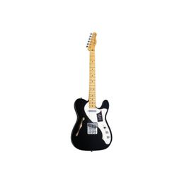 Fender E-Gitarre, Vintera II '60s Telecaster Thinline MN Black