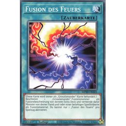 ReCollectibles Sammelkarte YuGiOh Karte Fusion des Feuers deutsch