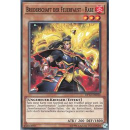 ReCollectibles Sammelkarte YuGiOh Karte Bruderschaft der Feuerfaust