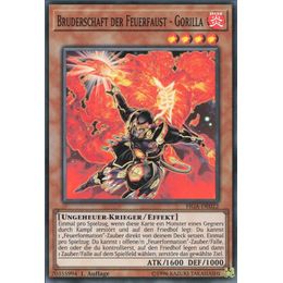 ReCollectibles Sammelkarte YuGiOh Karte Bruderschaft der Feuerfaust