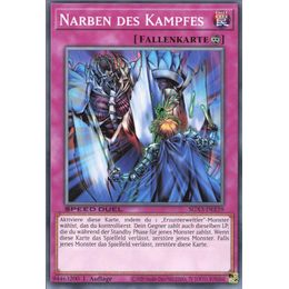 ReCollectibles Sammelkarte YuGiOh Karte Narben des Kampfes deutsch