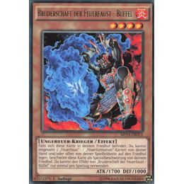 ReCollectibles Sammelkarte YuGiOh Karte Bruderschaft der Feuerfaust