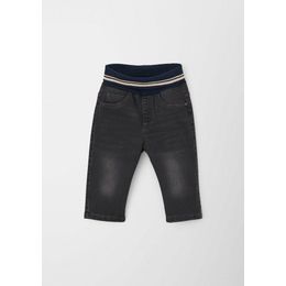 s.Oliver Stoffhose Jeans / Regular Fit / High Rise / Straight Leg Kontrast-Details