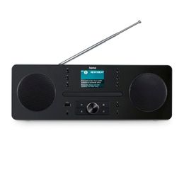 Hama Digitalradio "DR1560CBT", DAB+/FM/CD/Bluetooth® RX, Schwarz