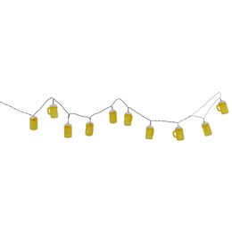 Näve Leuchten LED-Lichterkette "Bierkrug" (Farbe: gelb)