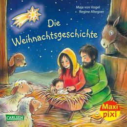 Carlsen Verlag Maxi Pixi 421: VE 5: Die Weihnachtsgeschichte (5 Exemplare) - Maja Von Vogel,