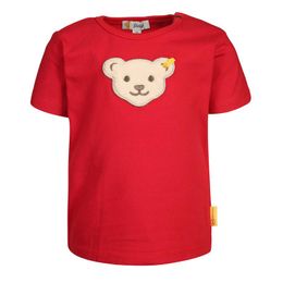 Steiff - T-Shirt VLADO in tango red, Gr.68