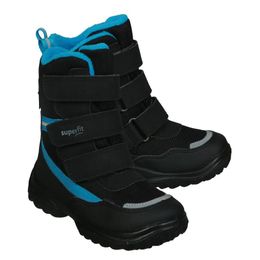 Superfit - Klett-Boots SNOWCAT in schwarz/blau, Gr.26
