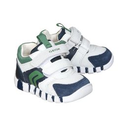 Geox - Klettsneaker IUPPDOO MESH in white/navy, Gr.21