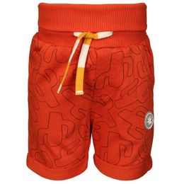Sigikid - Jersey-Shorts WILDLIFE in orange, Gr.80
