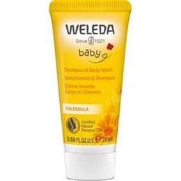 Weleda Pflege Schwangerschafts- und Babypflege Baby Calendula Waschlotion & Shampoo