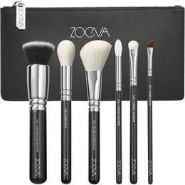 Zoeva Pinsel Pinselsets The Essential Brush Set Brush Clutch + 104 Foundation Buffer + 105 Highlight + 127 Blush & Contour + 228 Crease Definer ü+ 234 Smoky Shader + 317 Wing Liner