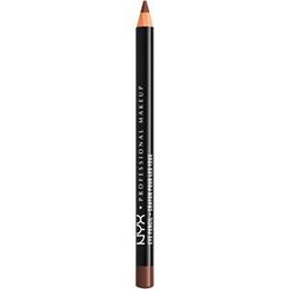 Nyx Cosmetics NYX Professional Makeup Augen Make-up Eyeliner Kajal Slim Eye Pencil Black Brown