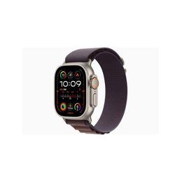 Apple Watch Ultra 2 GPS + Cellular 49mm - Titanium Case with Indigo Alpine Loop - Large